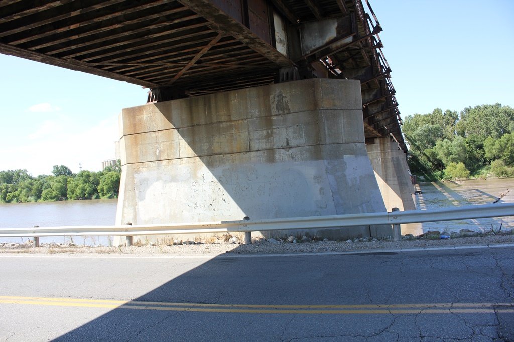 Topeka Rail Bridge (East)