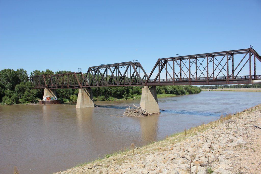 Topeka Rail Bridge (East)