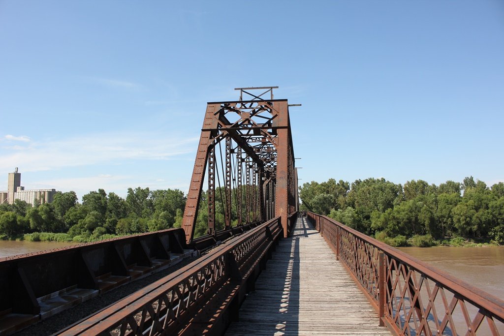 Topeka Rail Bridge (East)