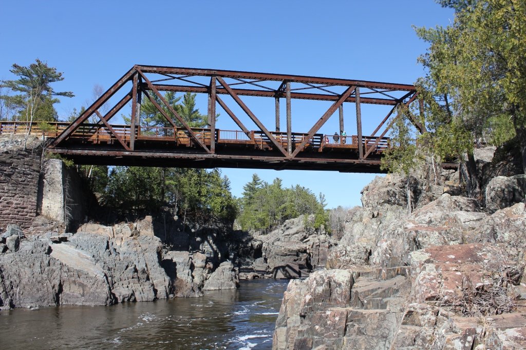 Jay Cooke State Park Trail Bridge